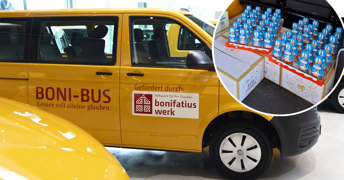 BONI-Bus bringt Freude zur Osternacht: Bonifatiuswerk der deutschen ...
